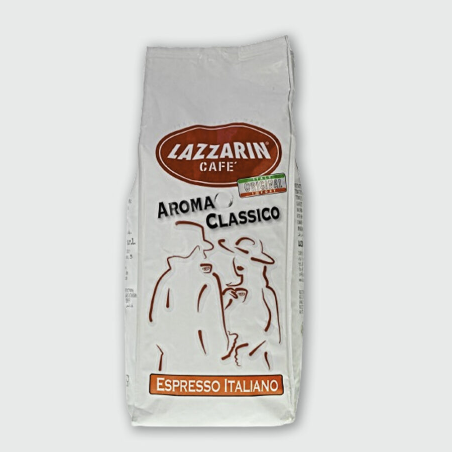 Lazzarin Caffe tost. Aroma Classico grani (1000 gr) - Spinos Coffee